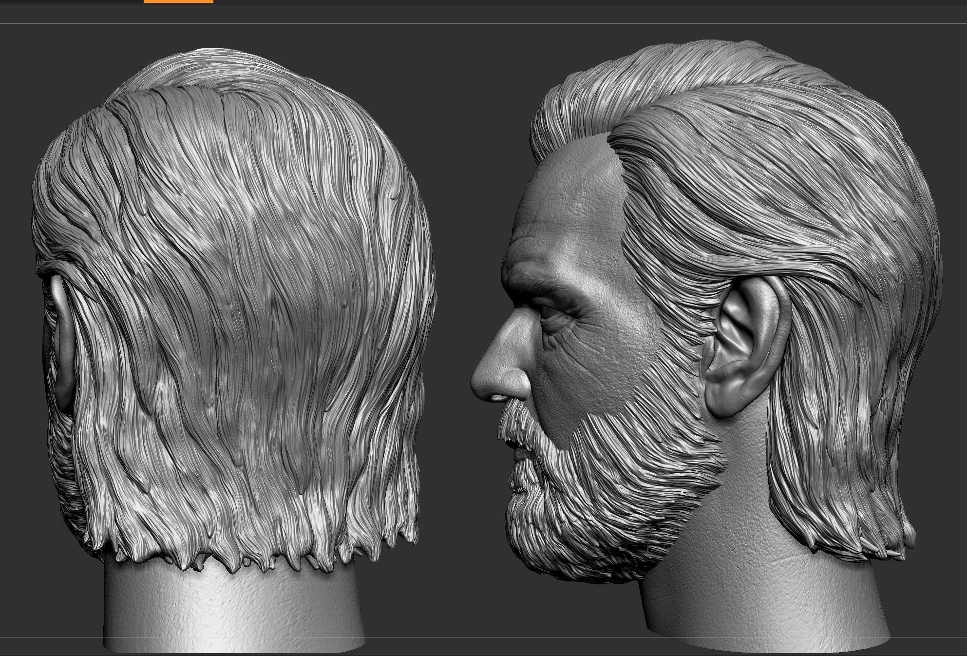 Obi-Wan Kenobi Head- Ewan McGregor 3D model 3D printable | CGTrader