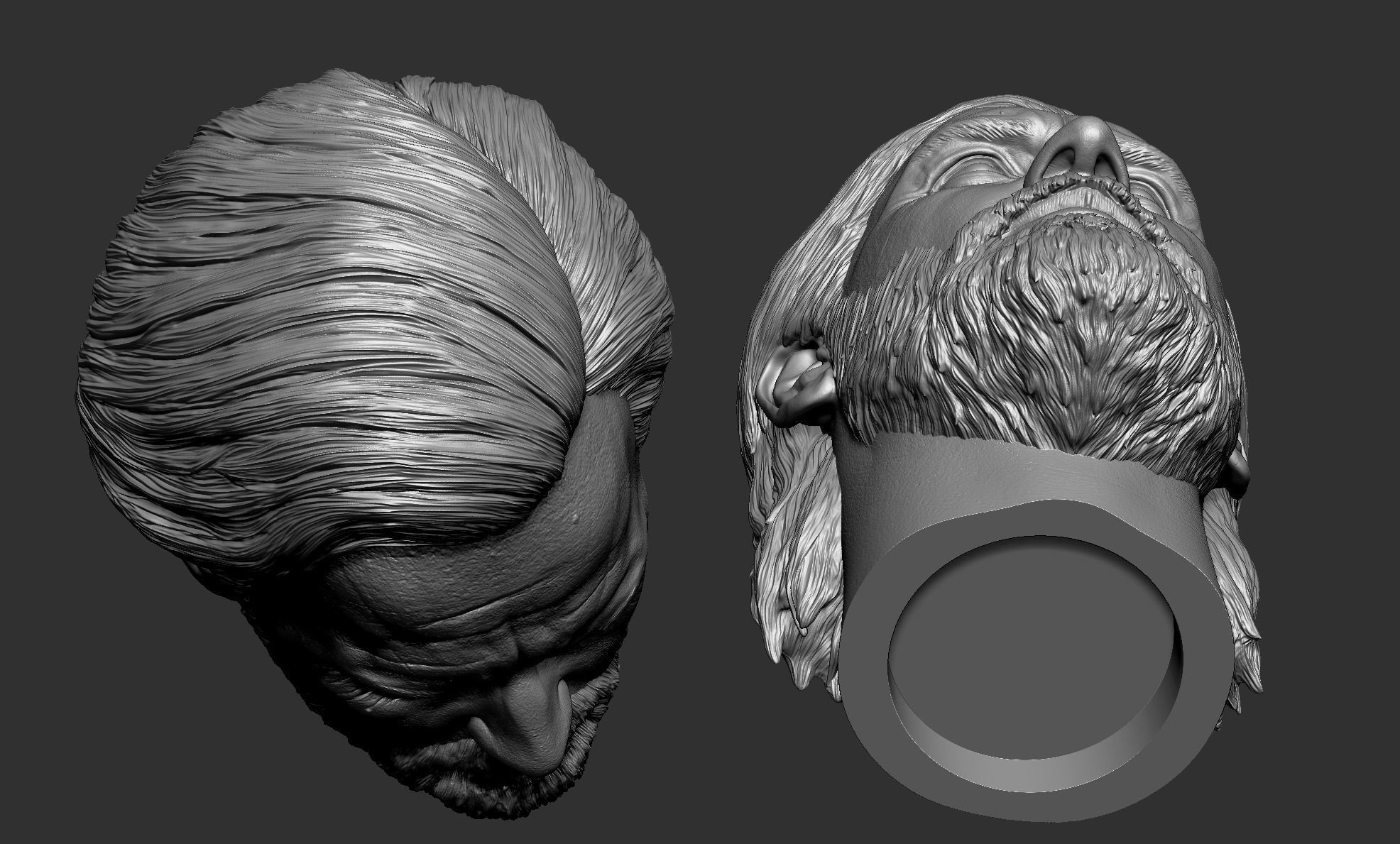 Obi-Wan Kenobi Head- Ewan McGregor 3D model 3D printable | CGTrader