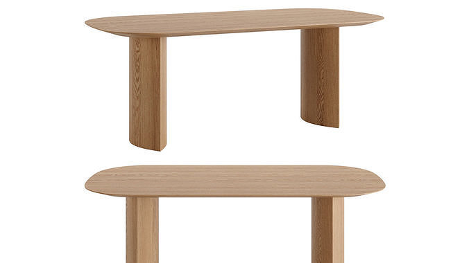 Plauto Dining Table by Miniforms 3D model | CGTrader