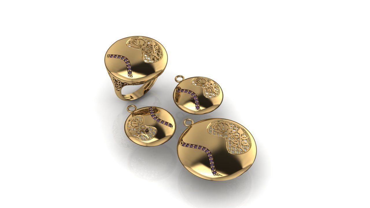 Printable Half sets 3D model 3D printable | CGTrader