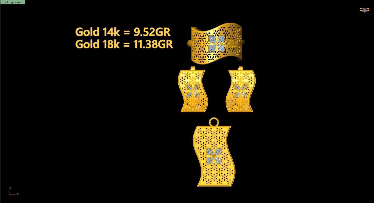 Printable Half sets 3D model 3D printable | CGTrader