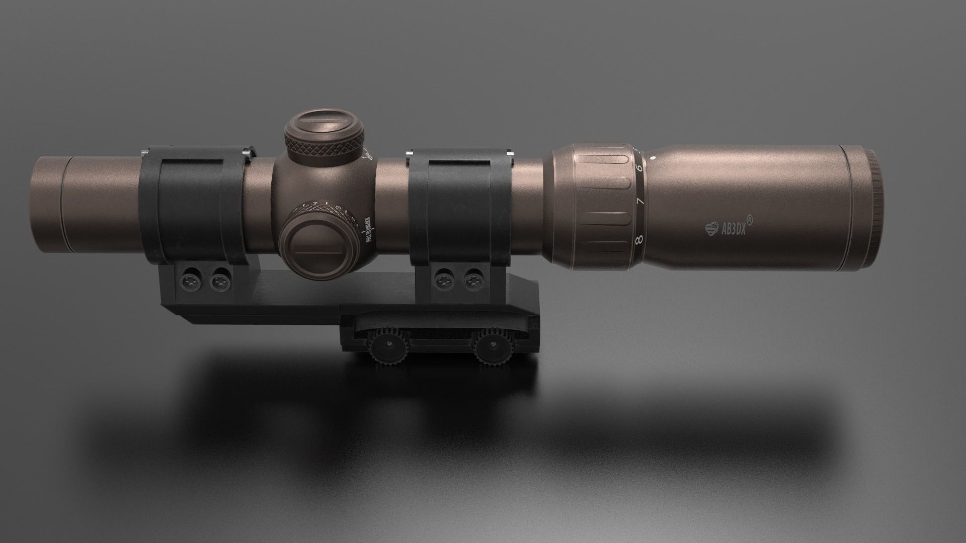 3D model Vortex Razor HD Gen III LPVO VR / AR / low-poly | CGTrader