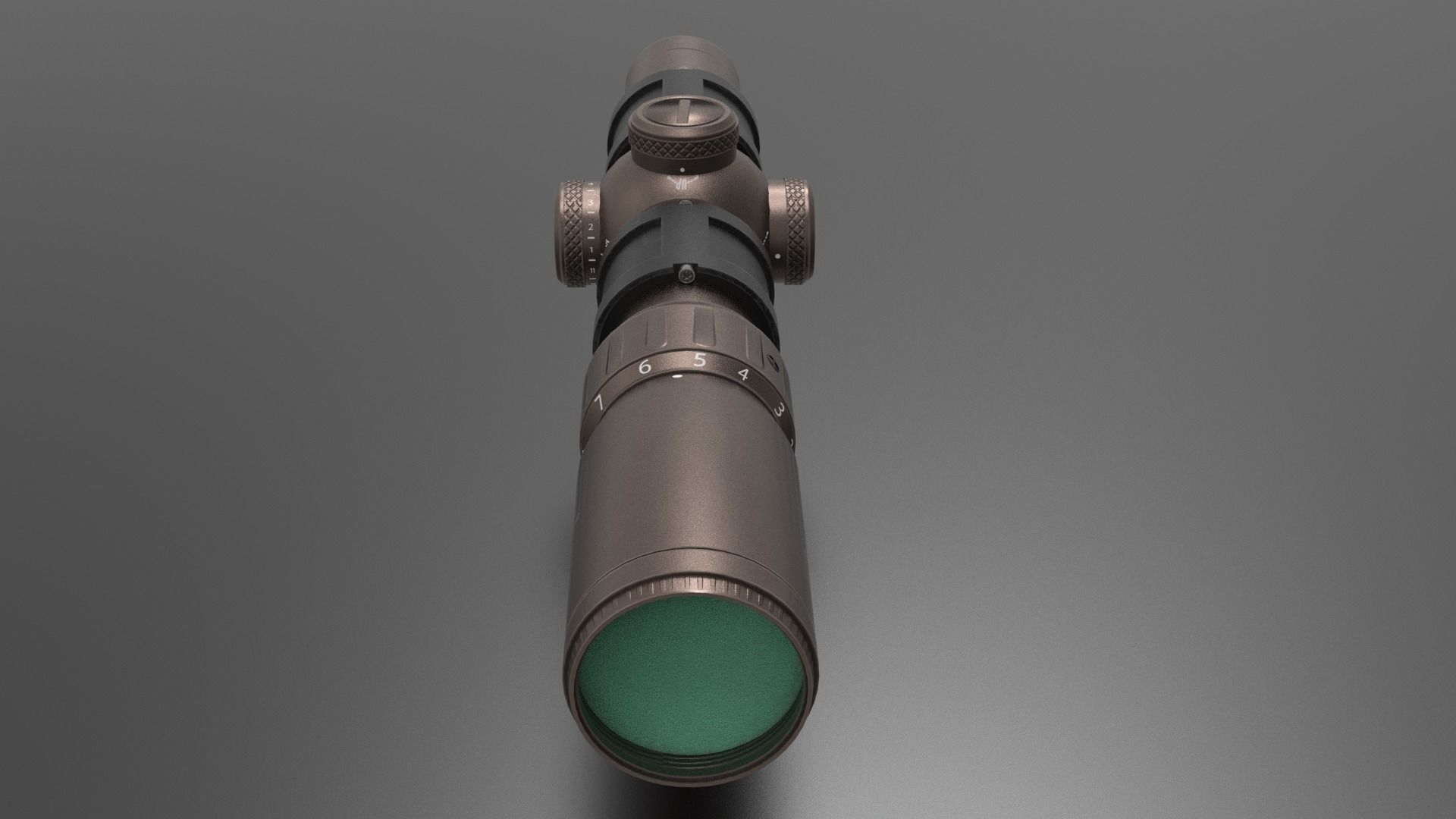 3D model Vortex Razor HD Gen III LPVO VR / AR / low-poly | CGTrader