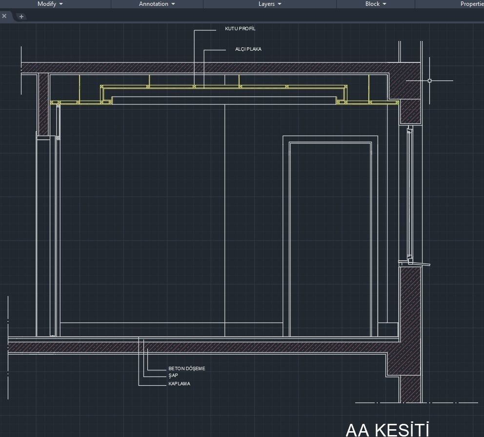 drop ceiling with autocad draw 1 20 3D model | CGTrader