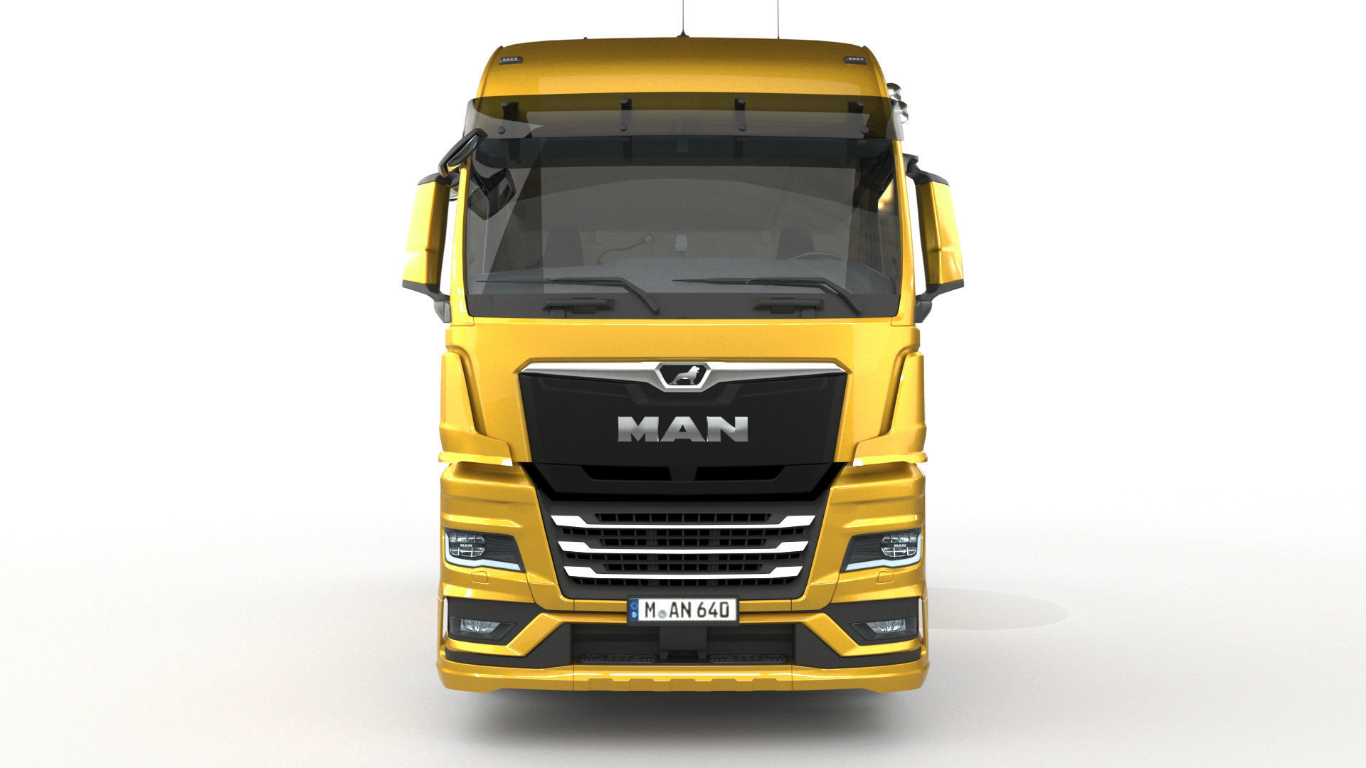 Man TGX 2020 with interior 3D model | CGTrader