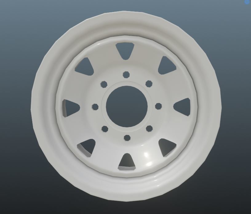 3D model 8 LUG TRAILER RIM VR / AR / low-poly | CGTrader