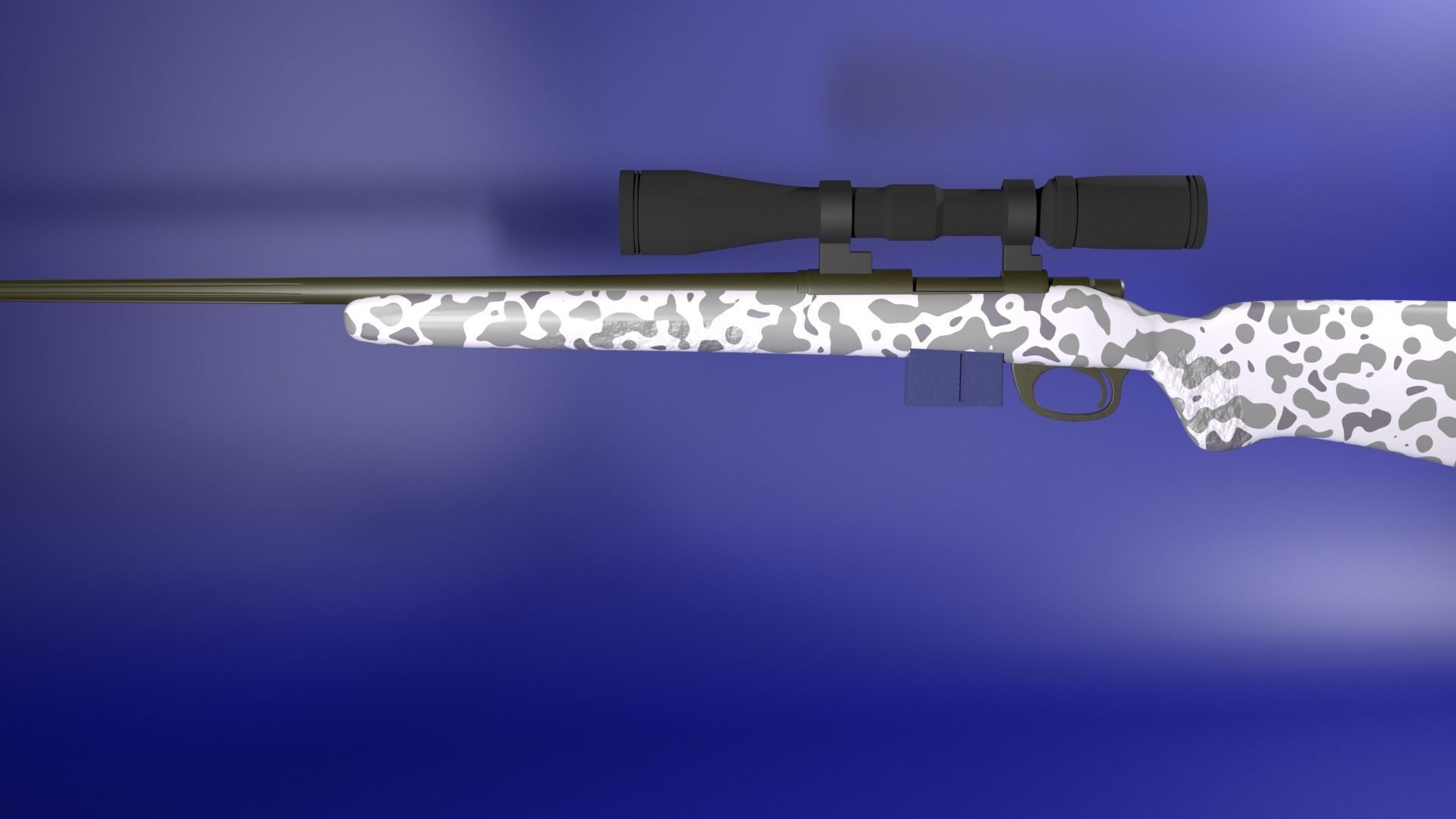 Extreme Hunter Sniper Rifle 3D model | CGTrader