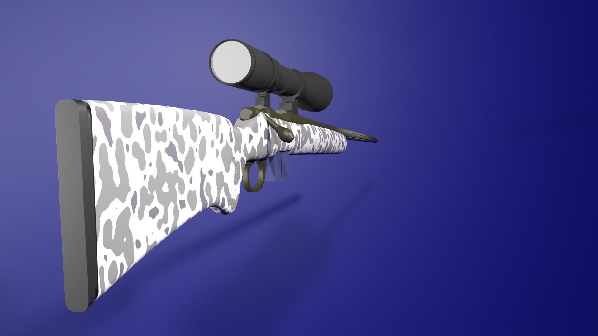 Extreme Hunter Sniper Rifle 3D model | CGTrader