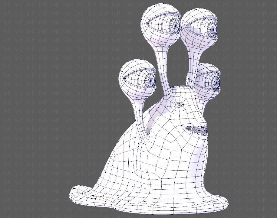 3D model Monster V03 VR / AR / low-poly | CGTrader