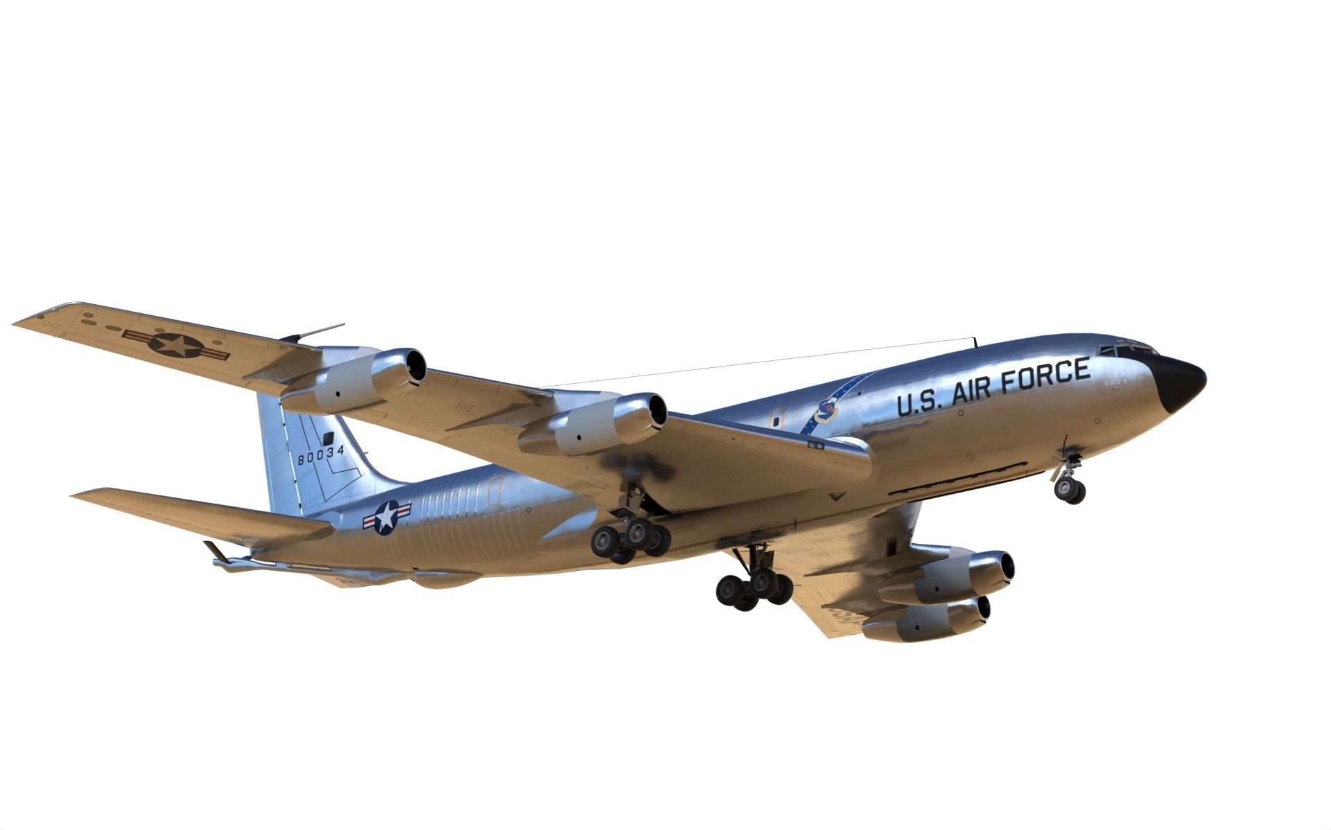 KC-135 A Stratotanker 3D model | CGTrader