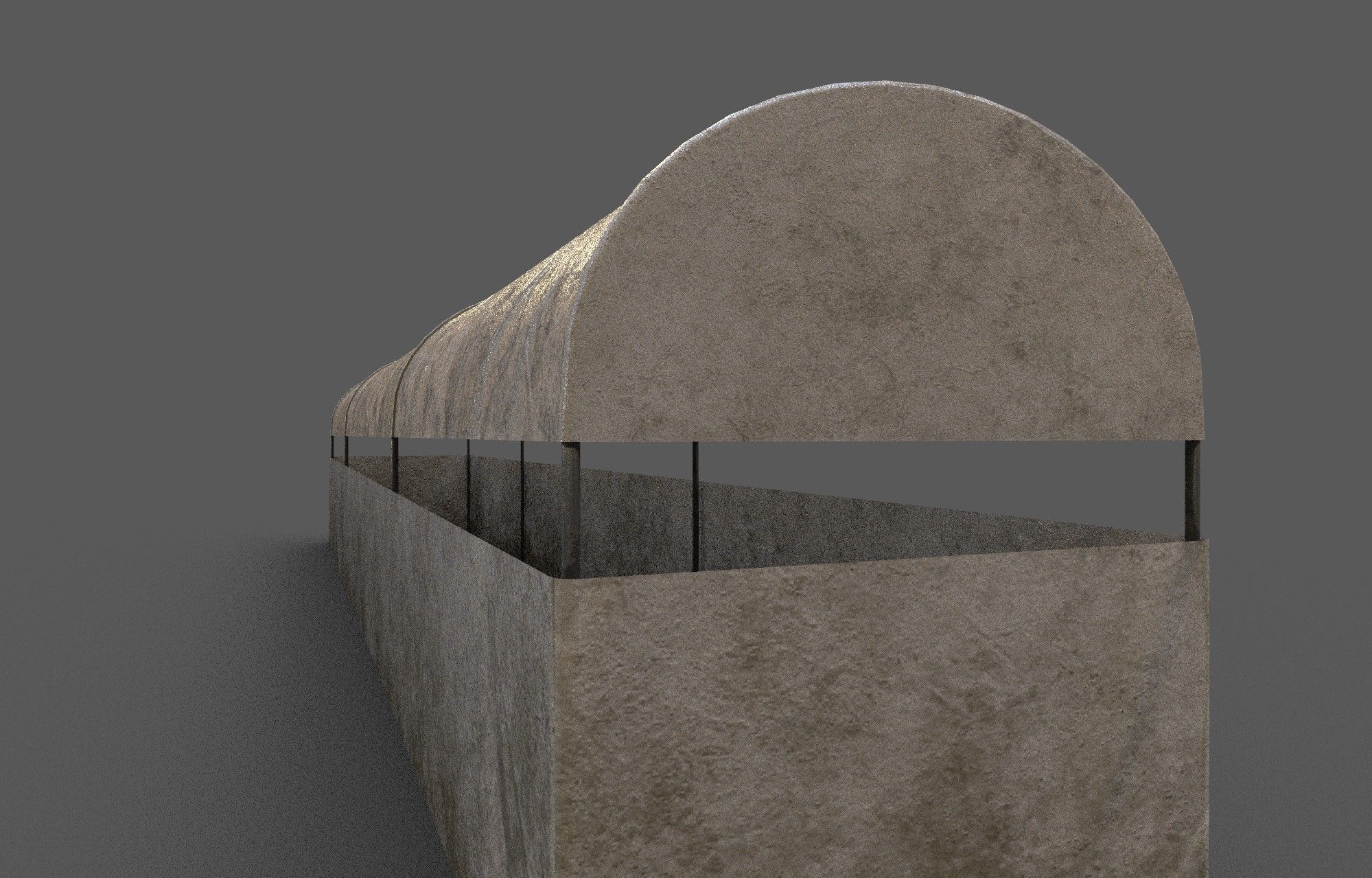 3D model Biodome for agriculture VR / AR / low-poly | CGTrader