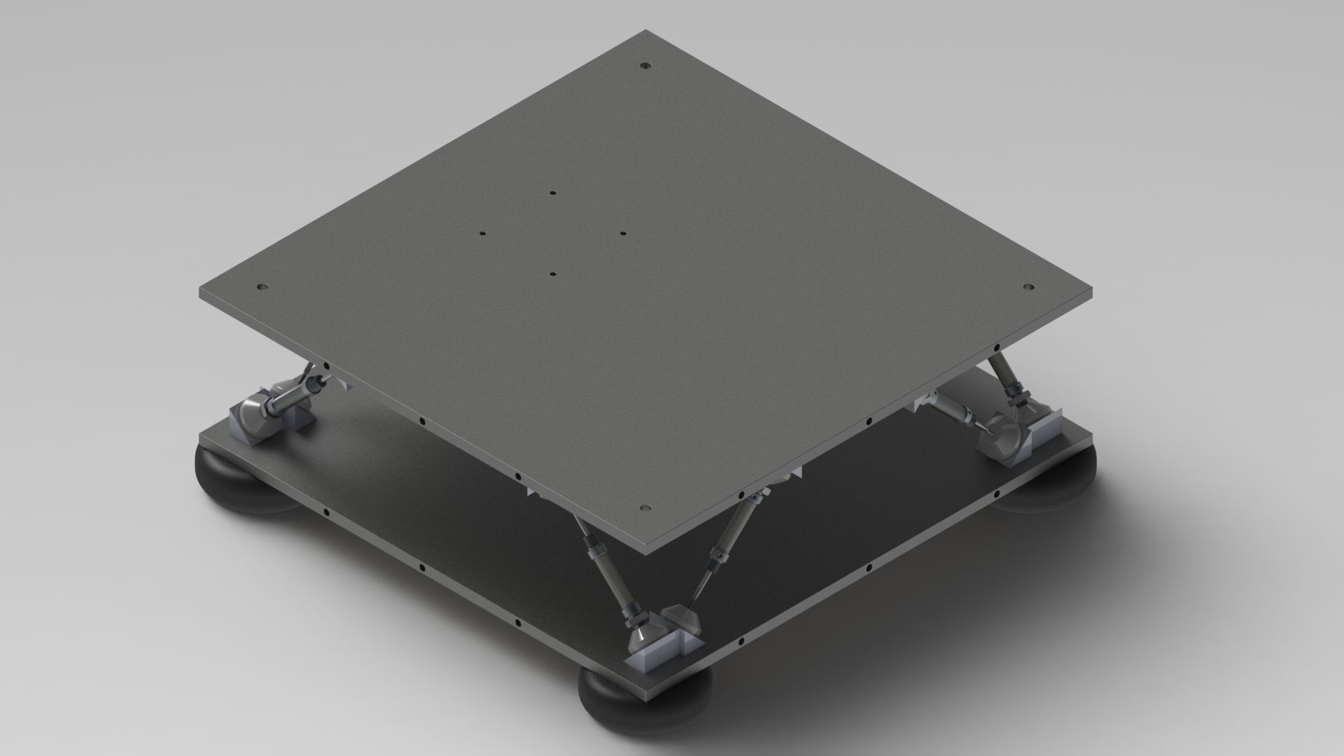 Multi Axial Shaker Table 3D model 3D printable | CGTrader