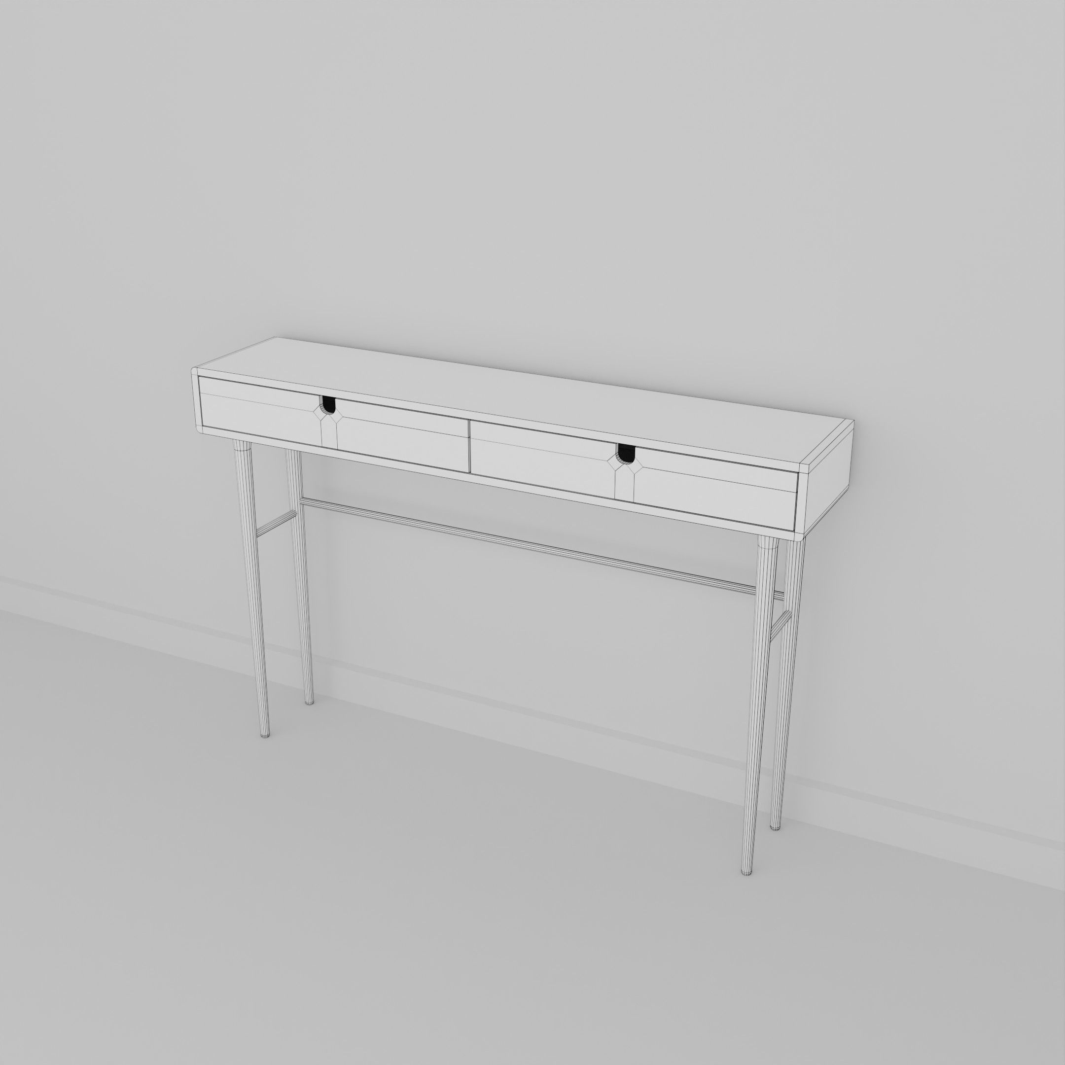Console - furniture free 3D model | CGTrader