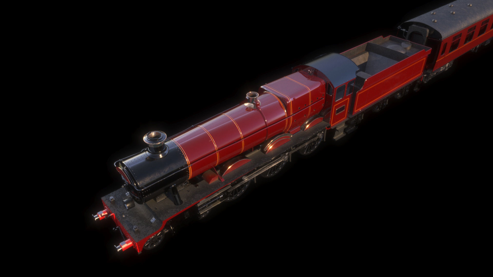 GWR 4900 Hall Class 3D 3D model | CGTrader