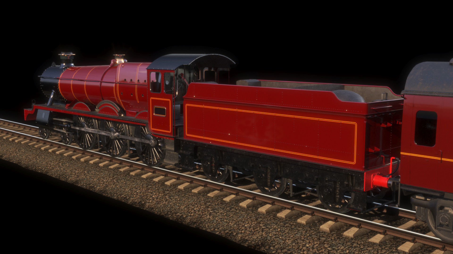 GWR 4900 Hall Class 3D 3D model | CGTrader