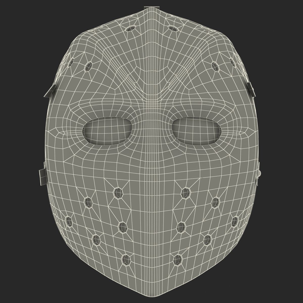 Scary Hockey Mask 3D model | CGTrader