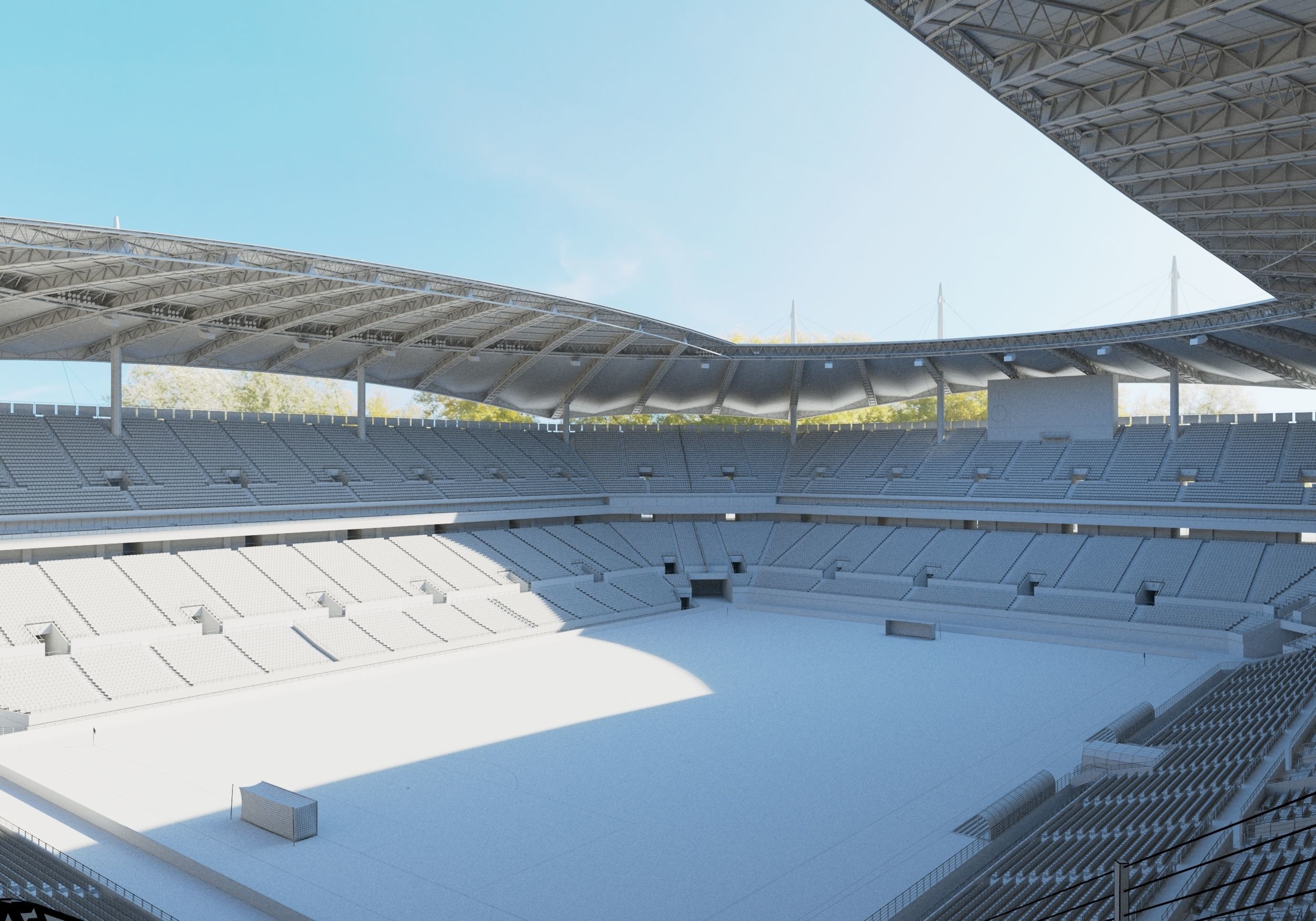 Seoul World Cup Stadium 3D model | CGTrader