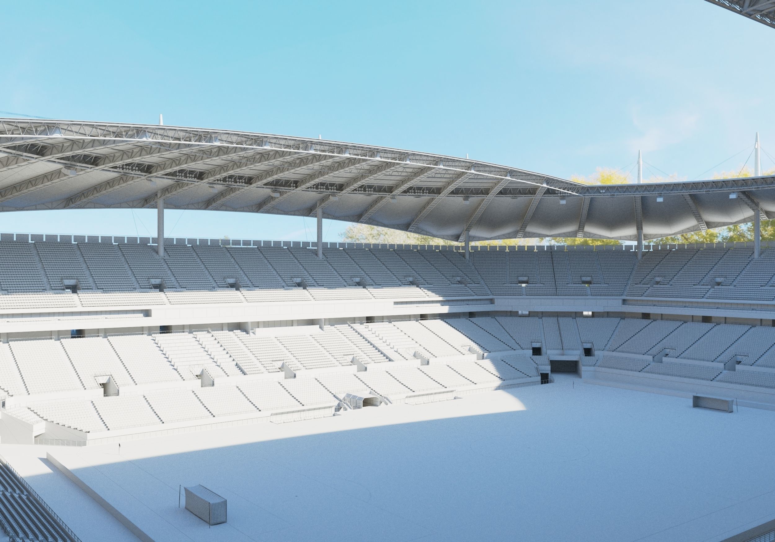 Seoul World Cup Stadium 3D model | CGTrader