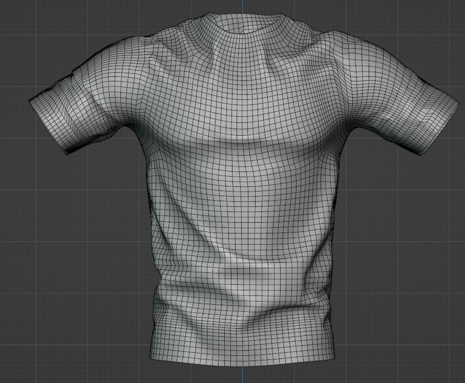 3D model Luxury T-Shirt VR / AR / low-poly | CGTrader