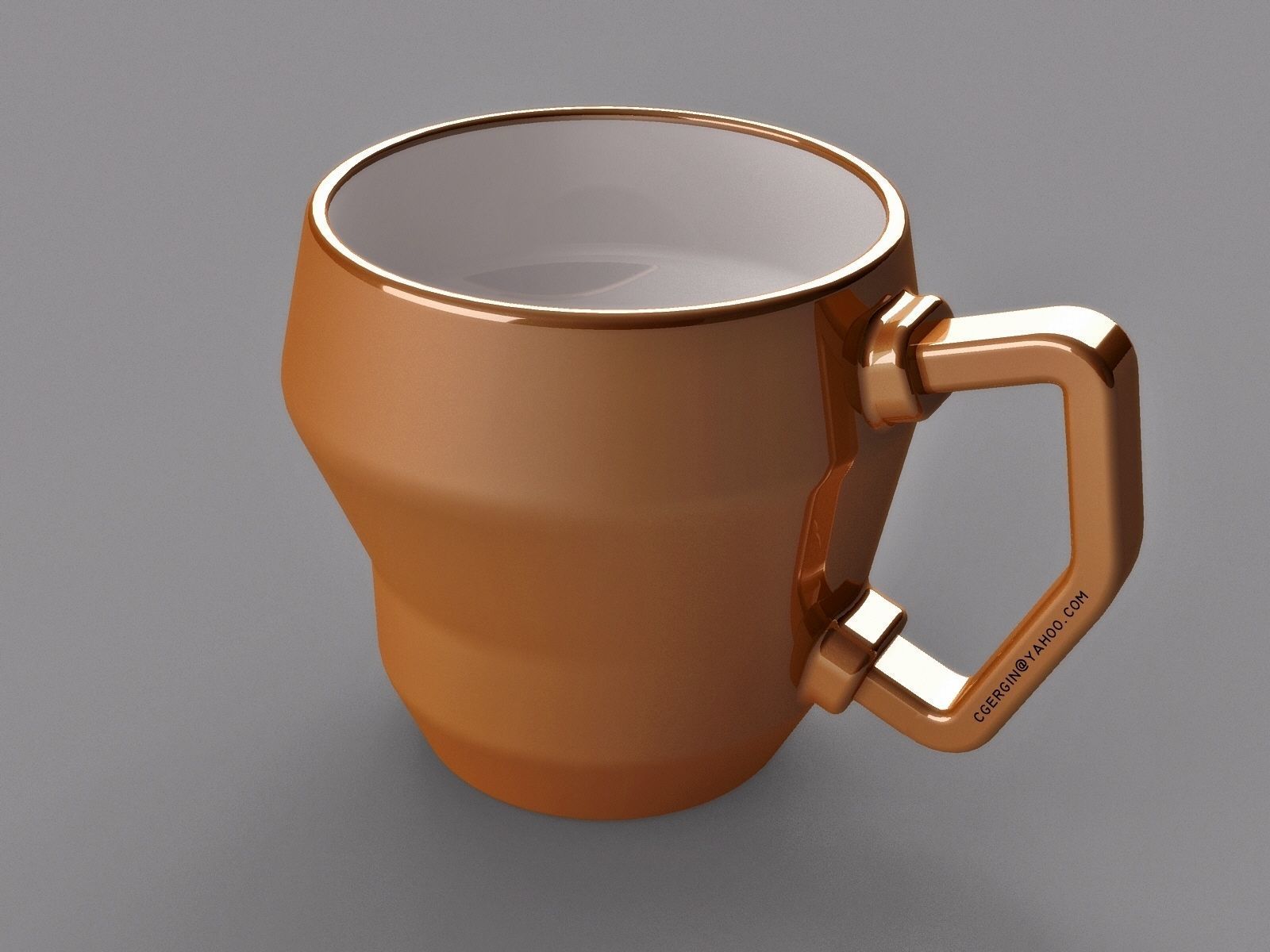 Cubic coffee cup CCC 2 Kind 3D model 3D printable | CGTrader