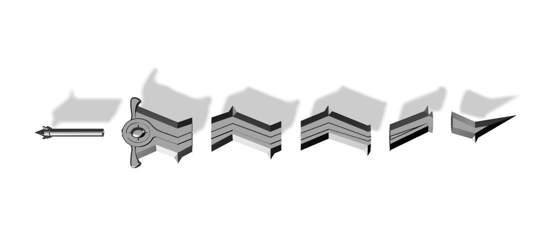 Levin Sword STL Files Fire Emblem Awakening 3D model 3D printable ...