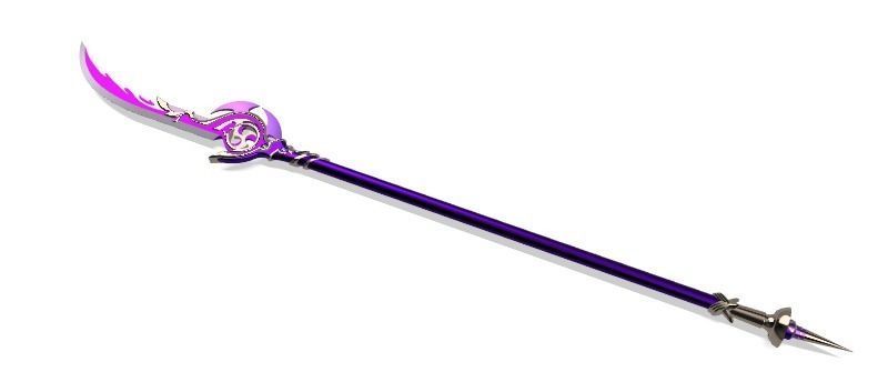 Engulfing Lightning STL Files Genshin Impact 3D model 3D printable ...