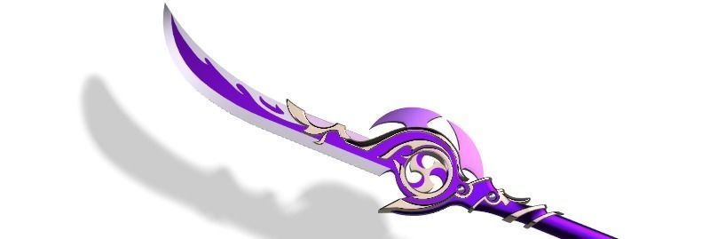 Engulfing Lightning STL Files Genshin Impact 3D model 3D printable ...