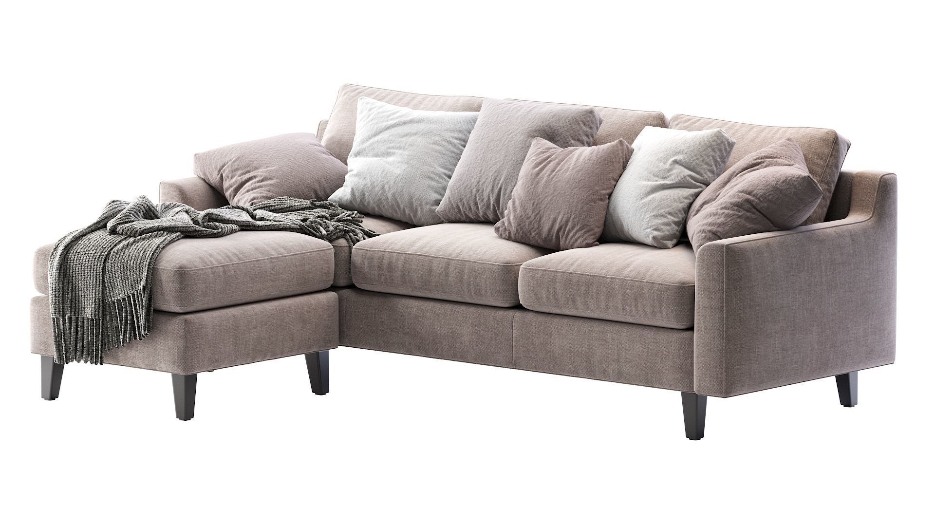 Beverly Sofa 1 3D model | CGTrader