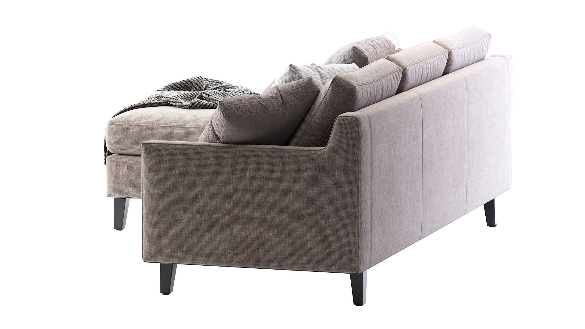 Beverly Sofa 1 3D model | CGTrader