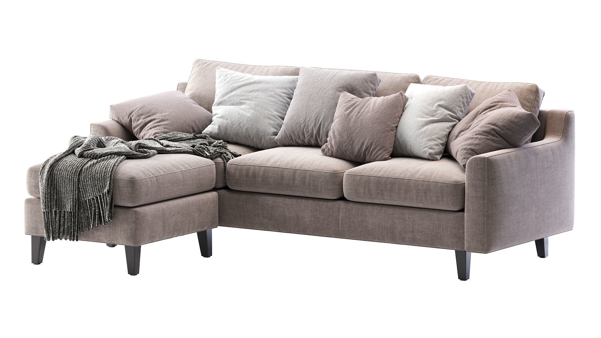 Beverly Sofa 1 3D model | CGTrader