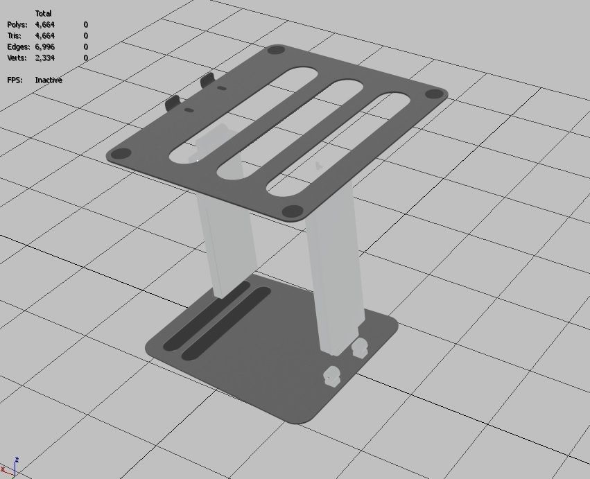 3D model Laptop Stand M8 VR / AR / low-poly | CGTrader