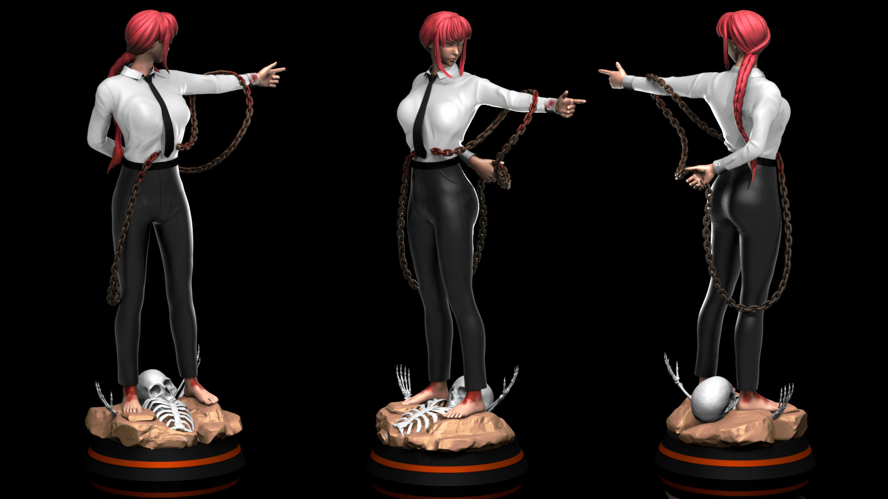 Makima 3D Printable free 3D model 3D printable | CGTrader