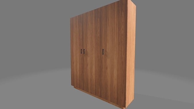 closet piece of wood 3D model | CGTrader