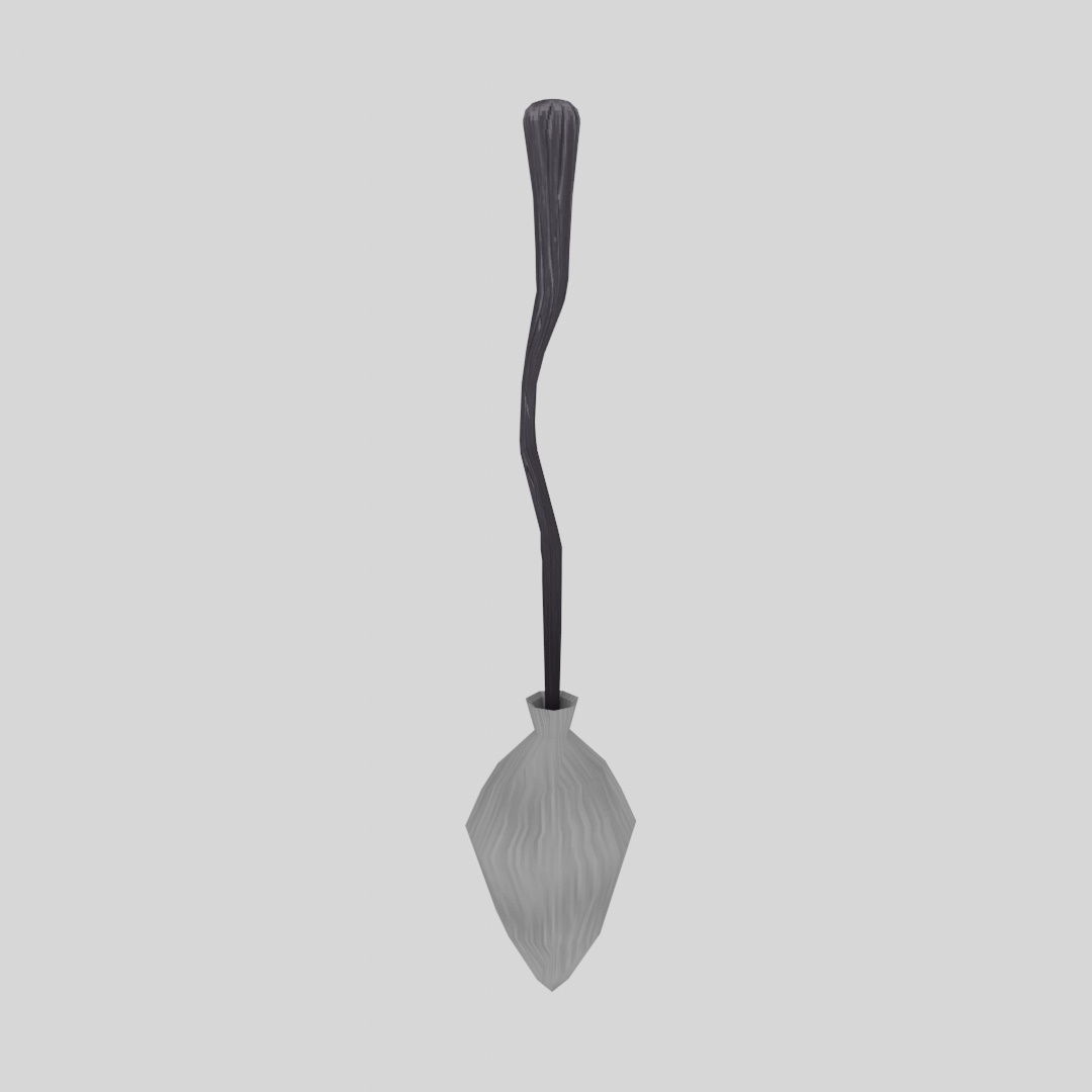 3D model Broom pack v2 low poly cartoon VR / AR / low-poly | CGTrader