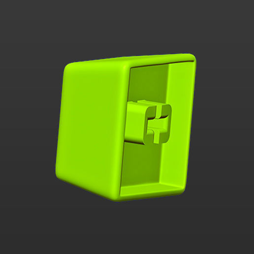CREEPER MINECRAFT KEYCAPS KEYBOARD 3D model 3D printable | CGTrader