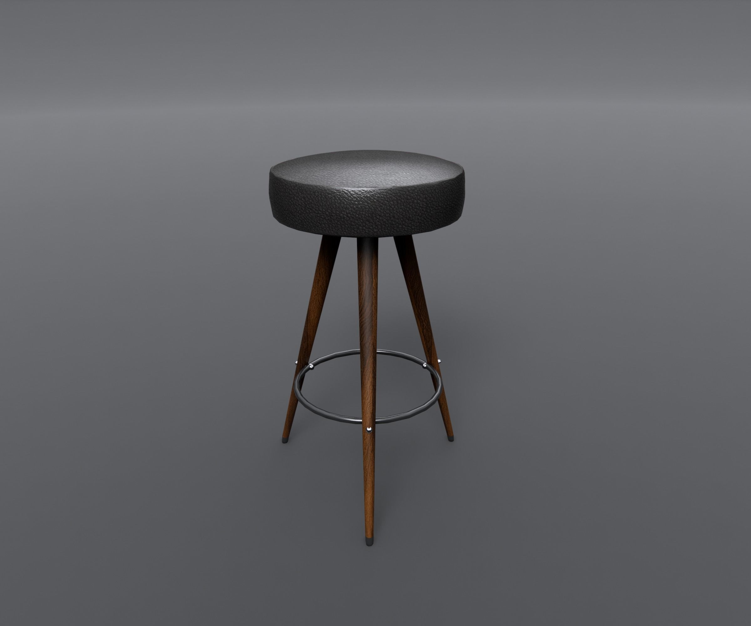 Stool three sizes Family for Revit 3D model | CGTrader