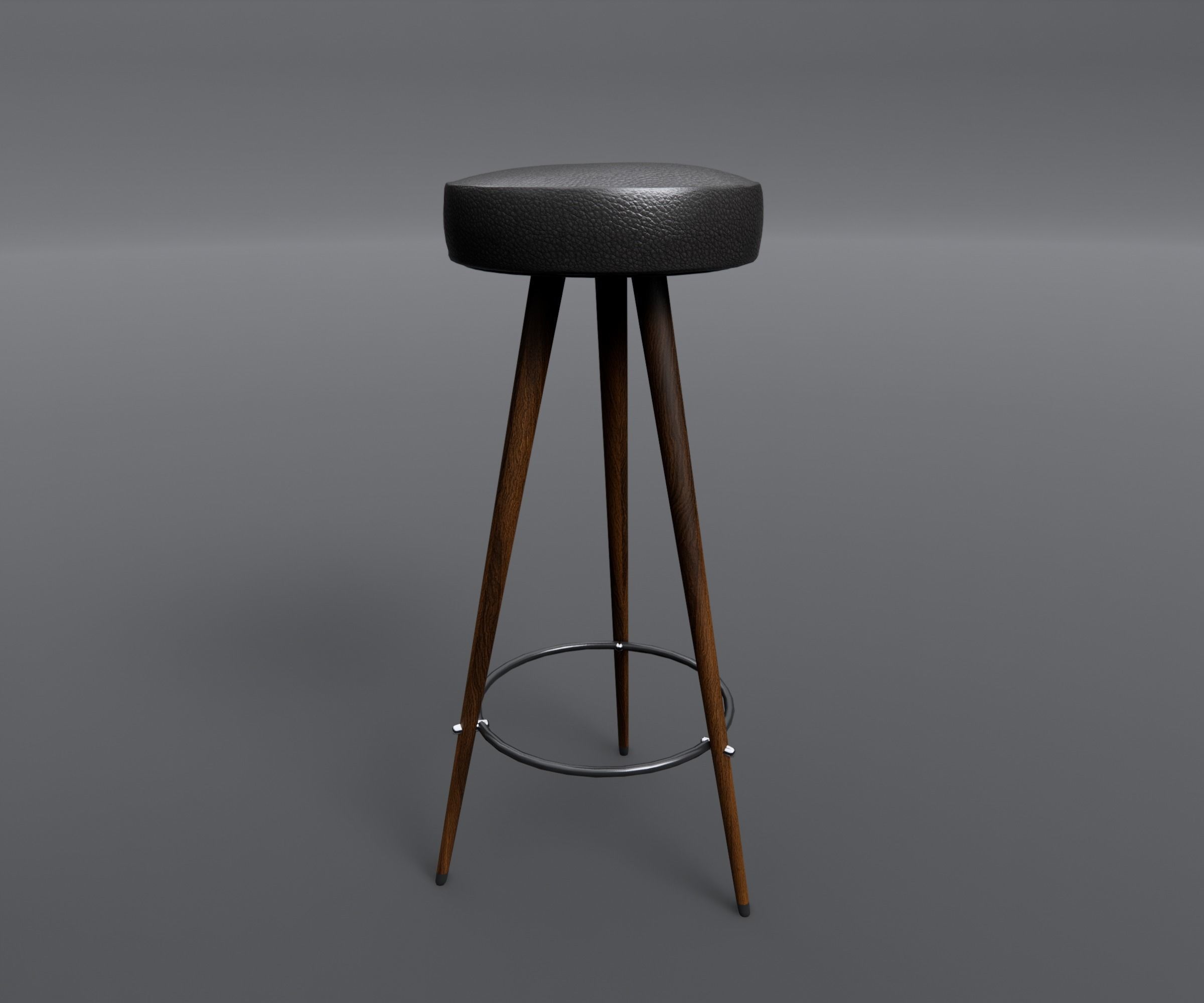 Stool three sizes Family for Revit 3D model | CGTrader
