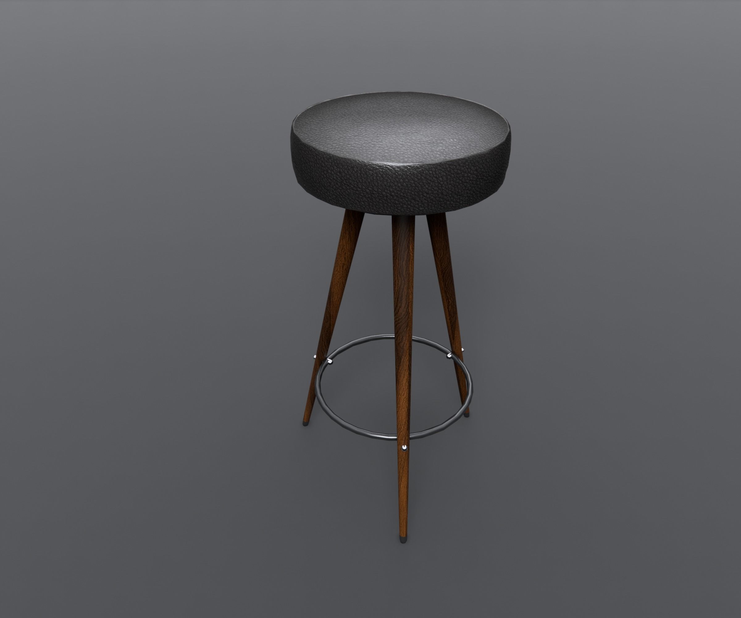 Stool three sizes Family for Revit 3D model | CGTrader