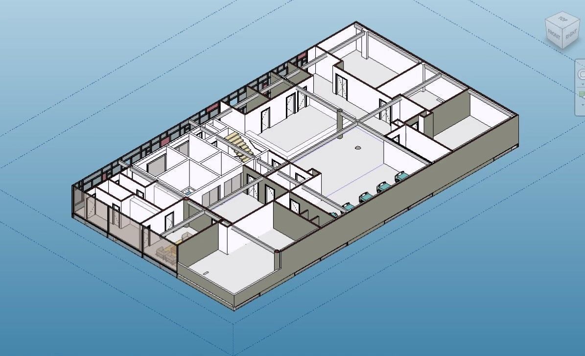 hospital complete revit project 01 3D model | CGTrader