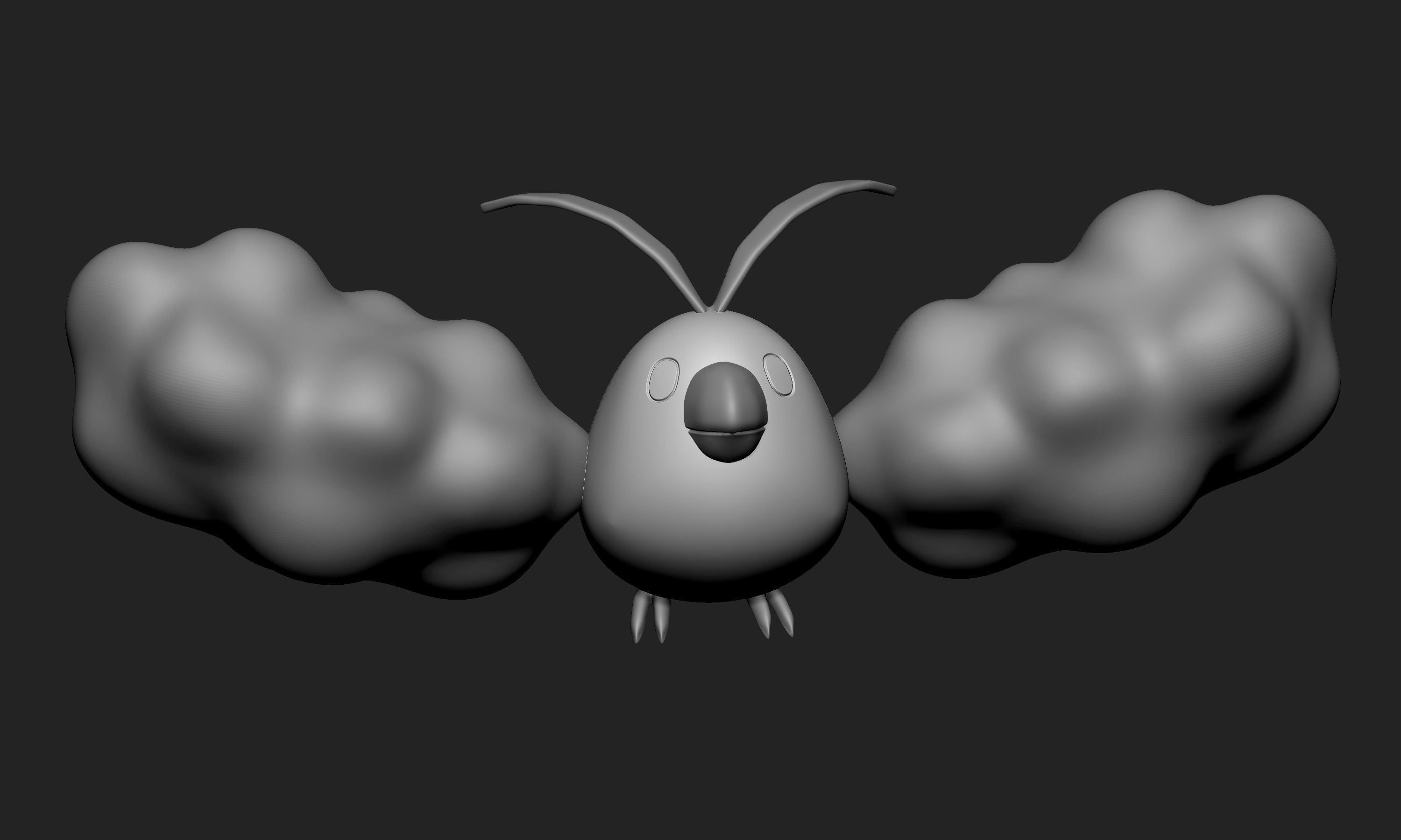 Pokemon - Swablu and Altaria 3D model 3D printable | CGTrader