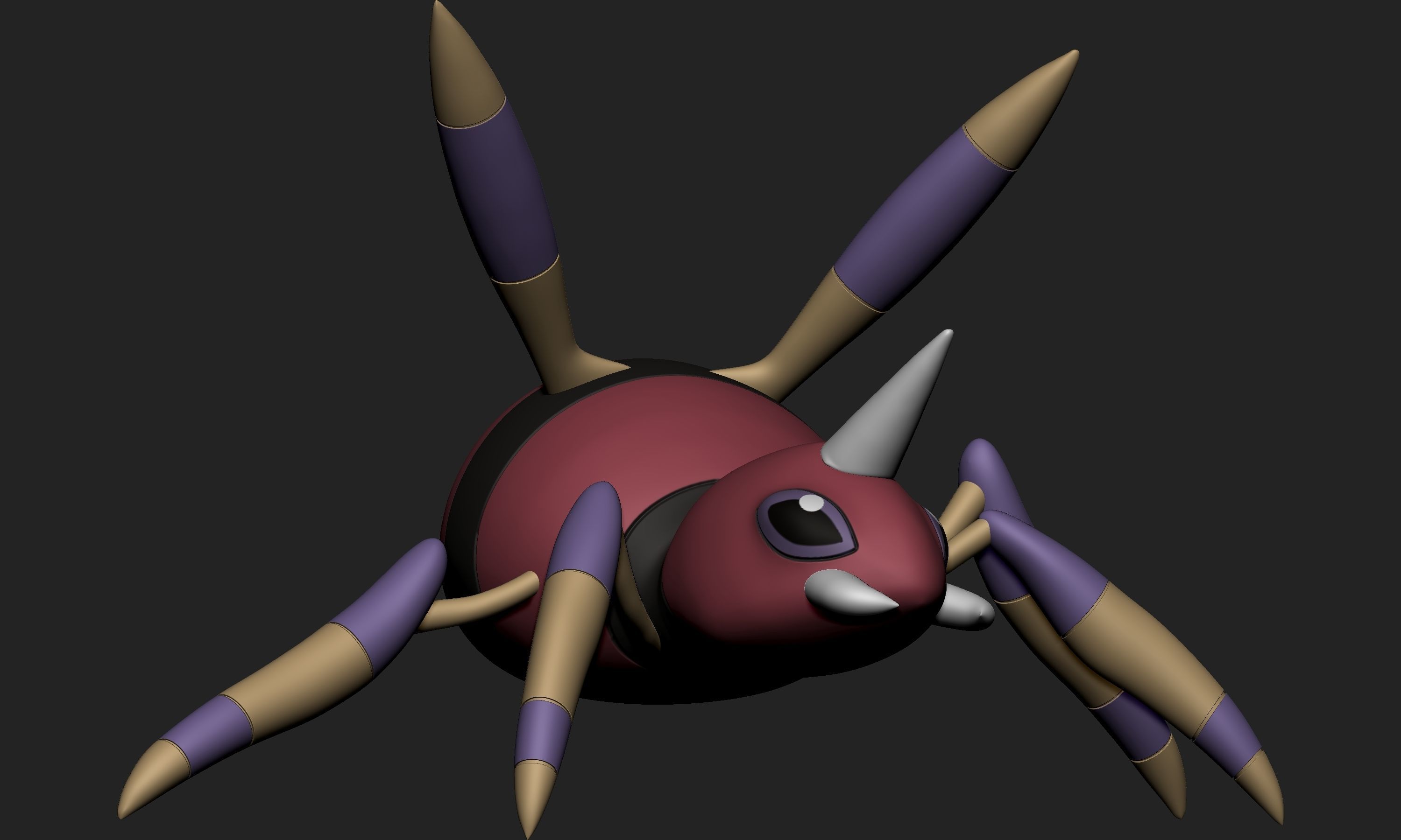 Pokemon - Ariados 3D model 3D printable | CGTrader