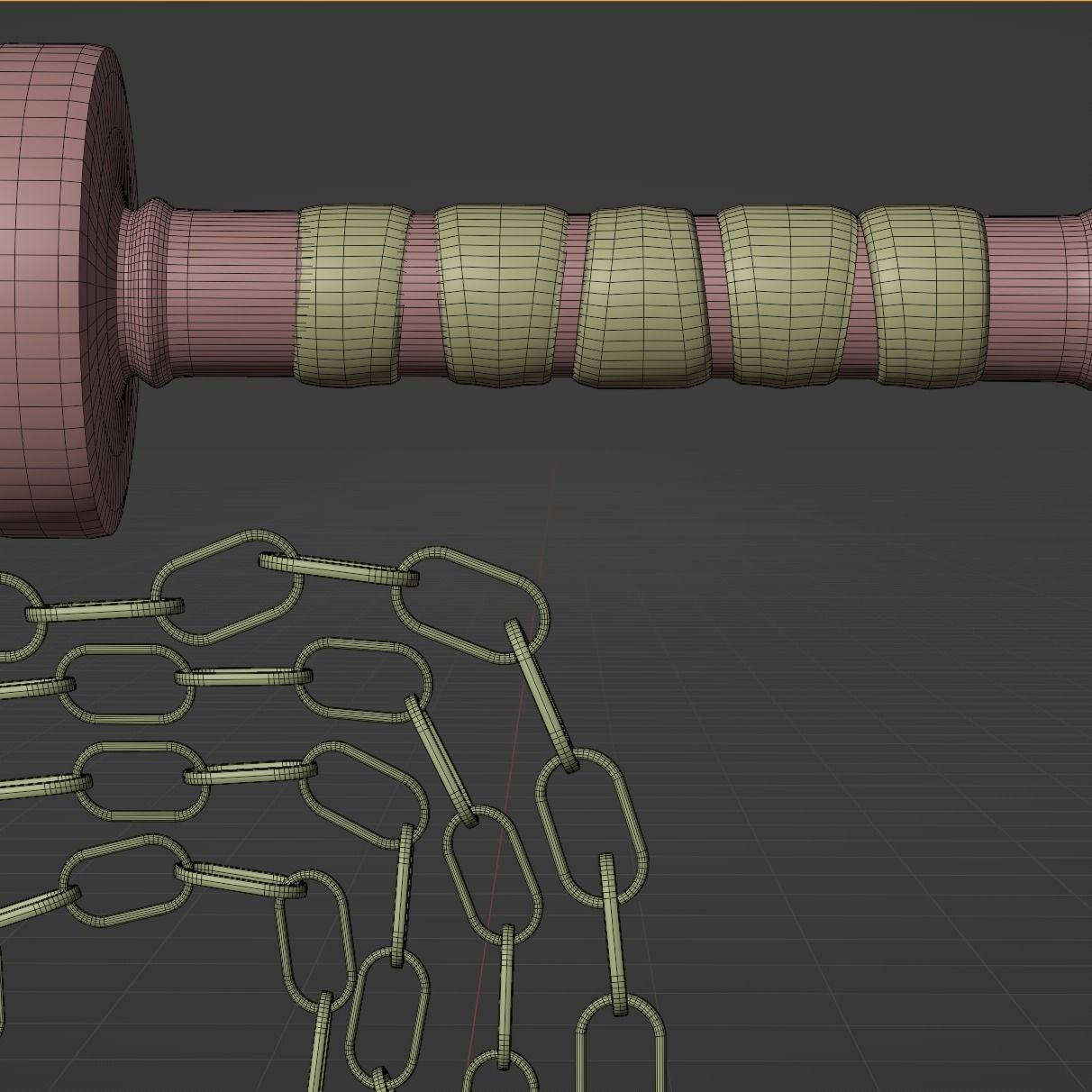 Morningstar whip - Ancient medieval weapon 3D model | CGTrader