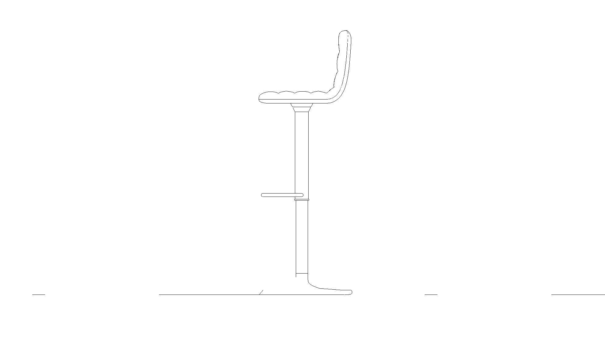 Stool Family for Revit 3D model | CGTrader