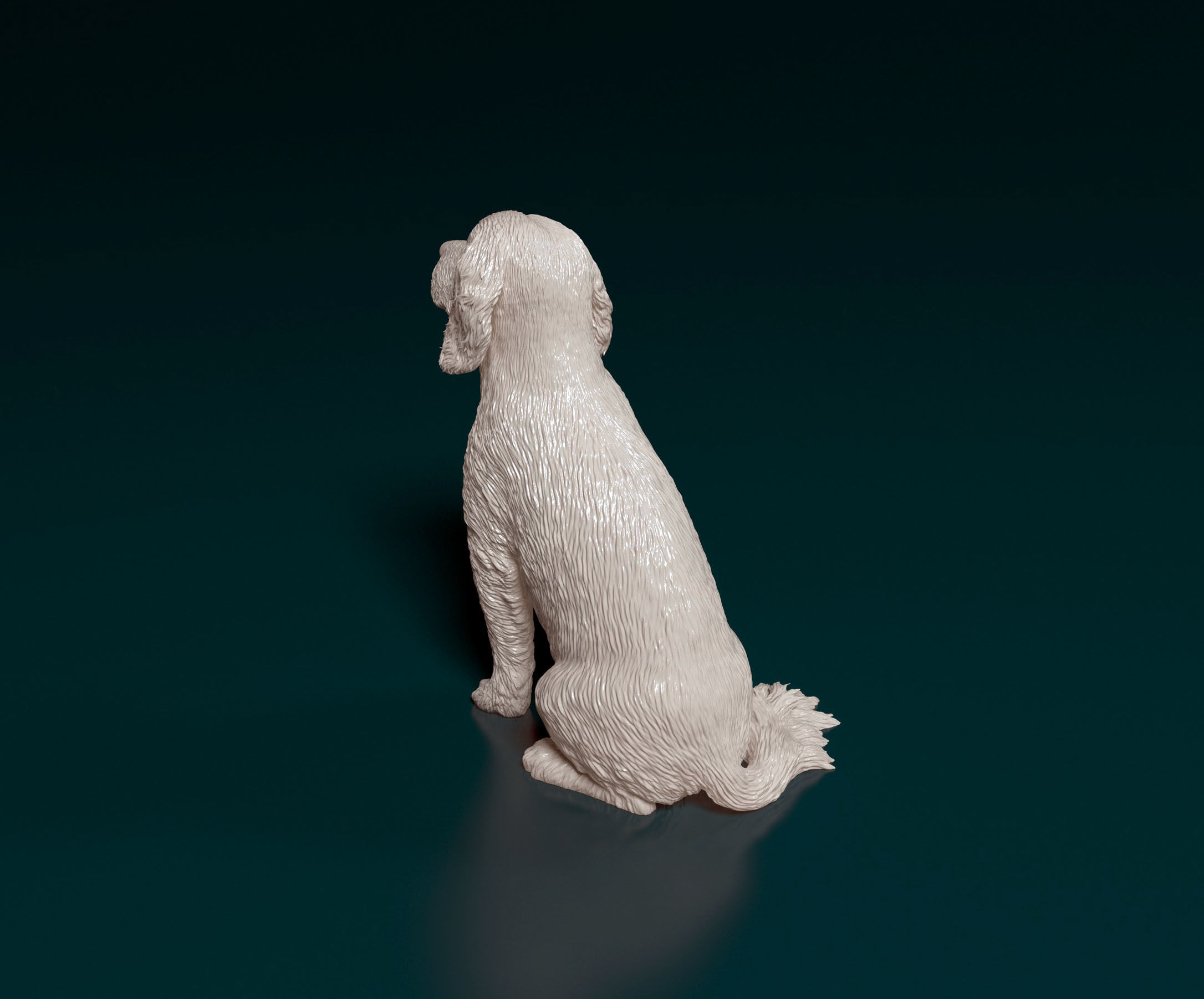 English Cocker Spaniel 3D model 3D printable | CGTrader