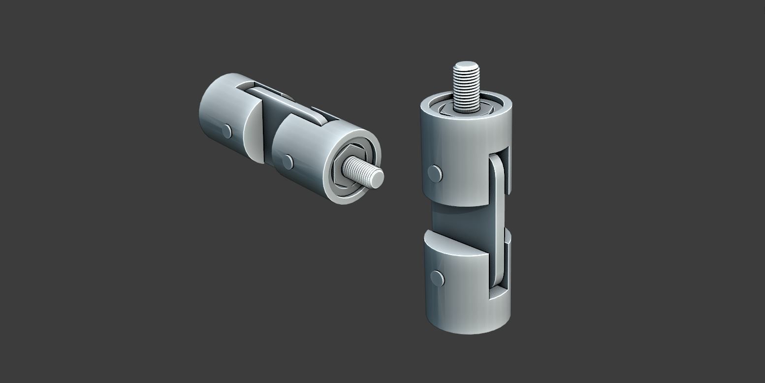 Mechanical Joint 3D model | CGTrader