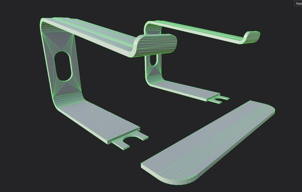3D model Laptop Stand M1 VR / AR / low-poly | CGTrader