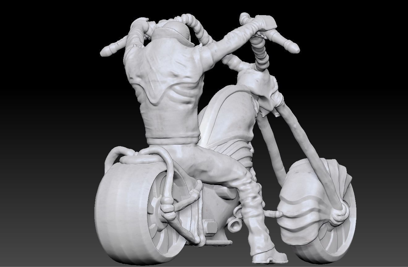 Ghost Rider 3D model | CGTrader