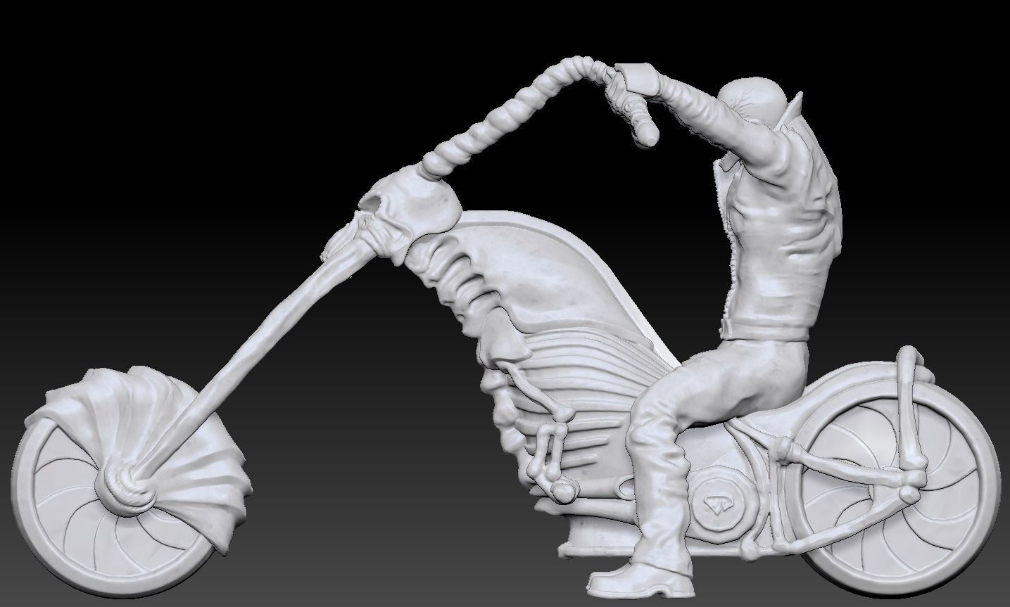 Ghost Rider 3D model | CGTrader