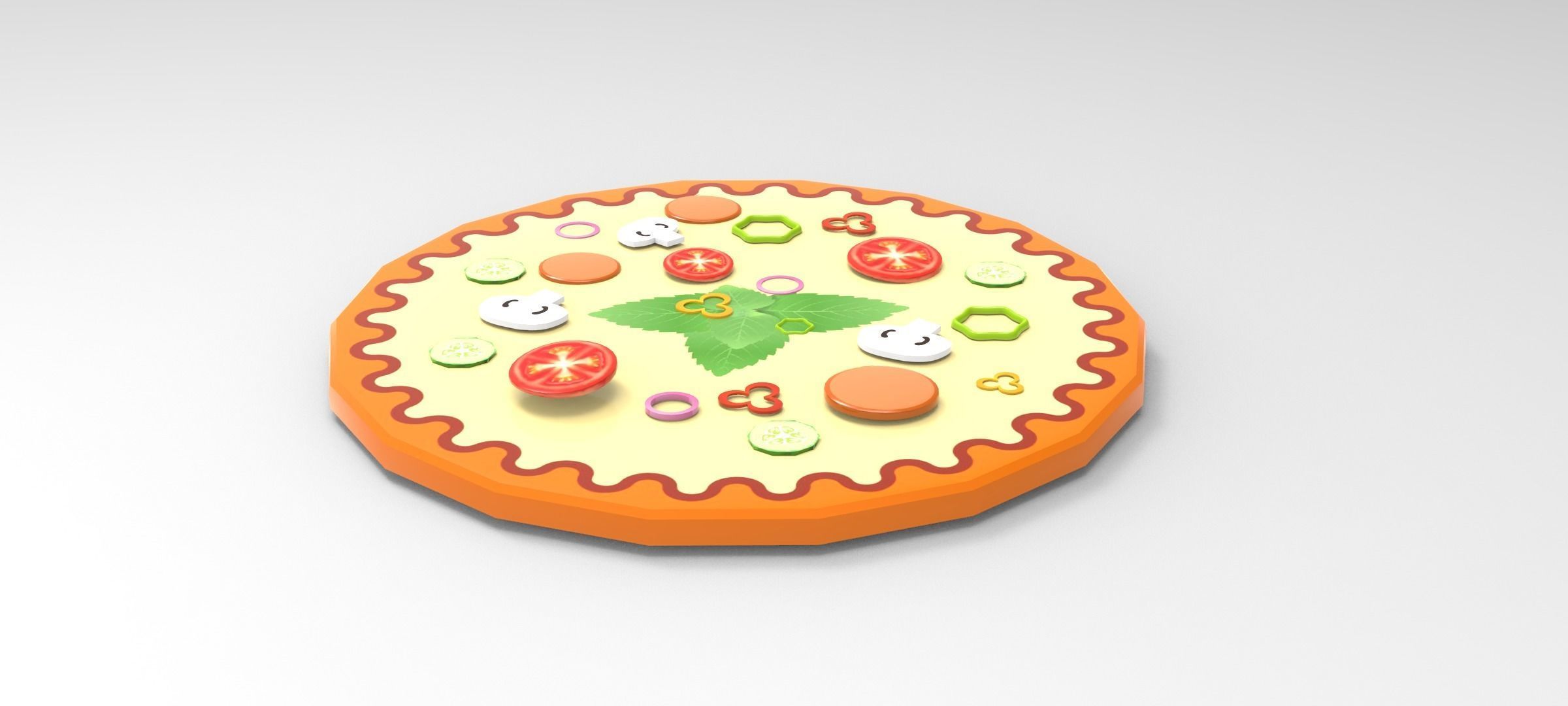 Pizza Box free VR / AR / low-poly 3D model | CGTrader