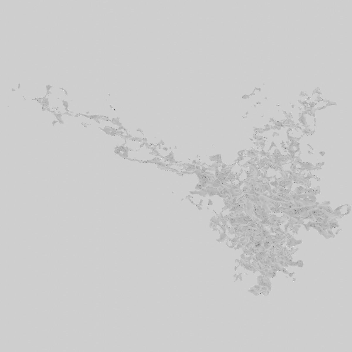 Blood Burst Static 2 3D model | CGTrader